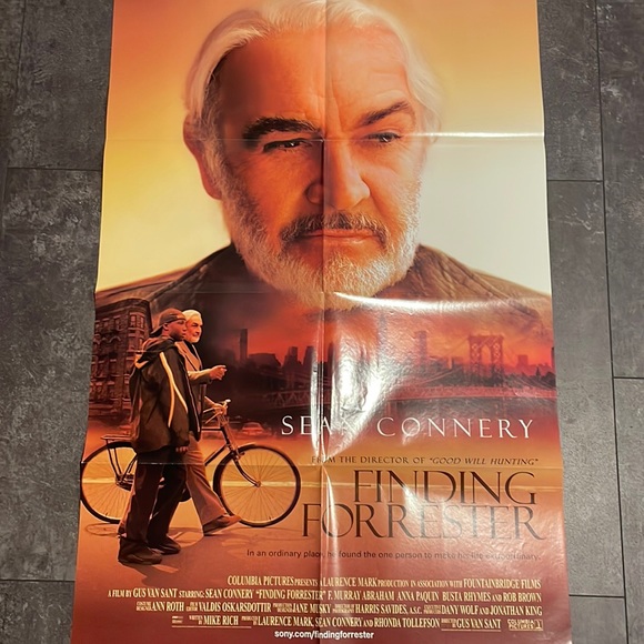 Wall Decor | Finding Forrester Original Movie House Full Sheet Poster ...